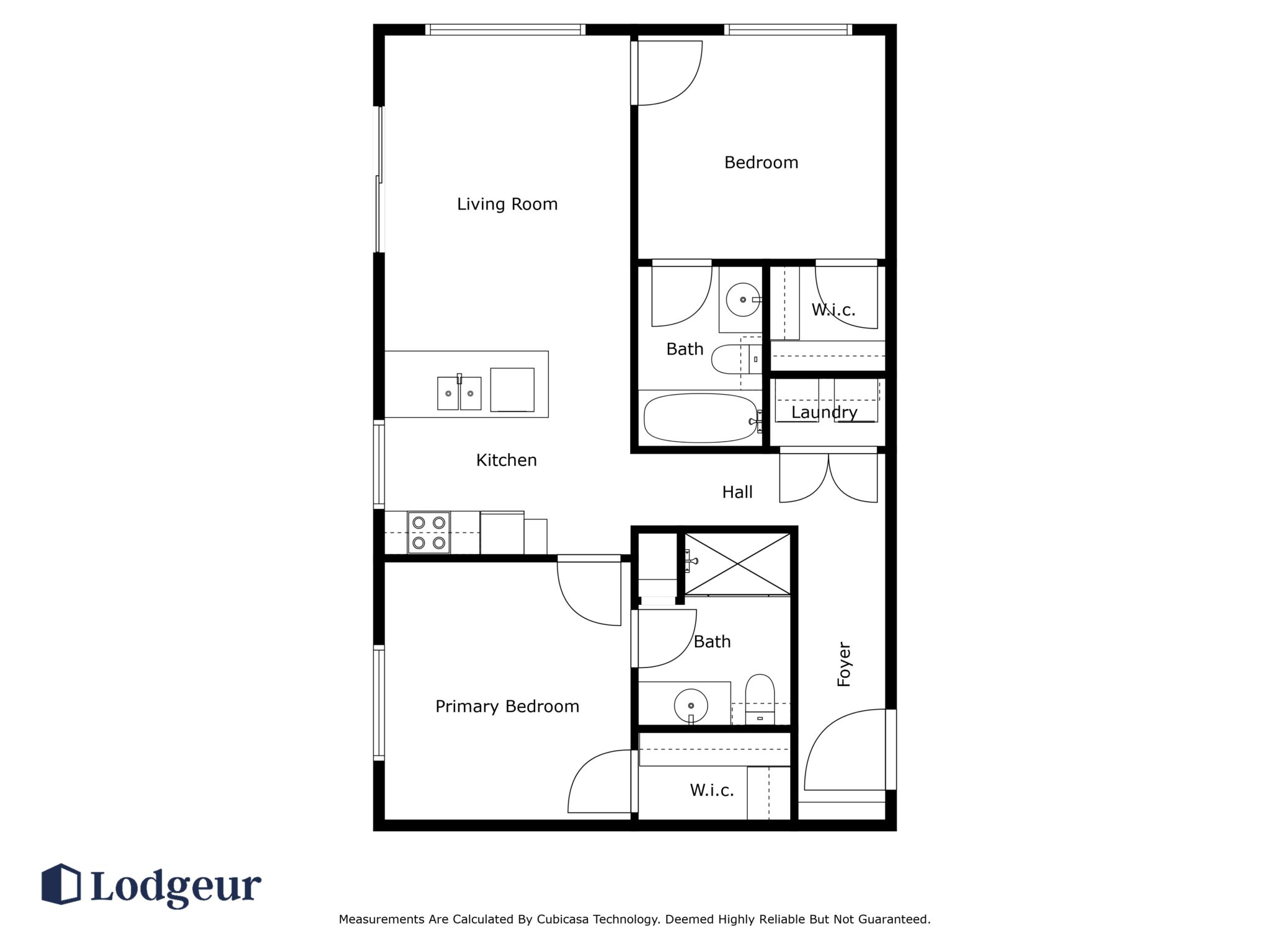 Virtual Tour and Floor Plans of Lodgeur Midtown